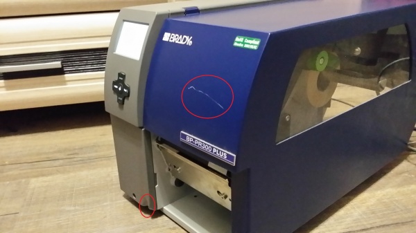 Промышленный термотрансферный принтер brady купить в Саратове по цене ...