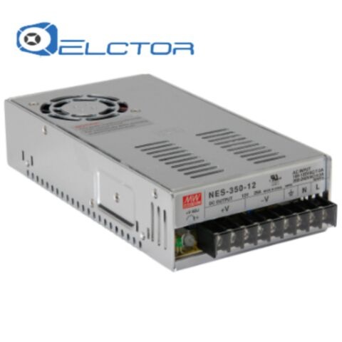 NES-350-12 Импульсный блок питания 350W, 12V, 0-29A, Mean Well купить в ...