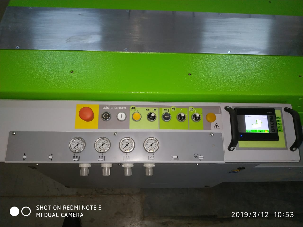 Рамный ламельный станок Wintersteiger DSG Notum + MicroGrinder HT + TensionMaster ...