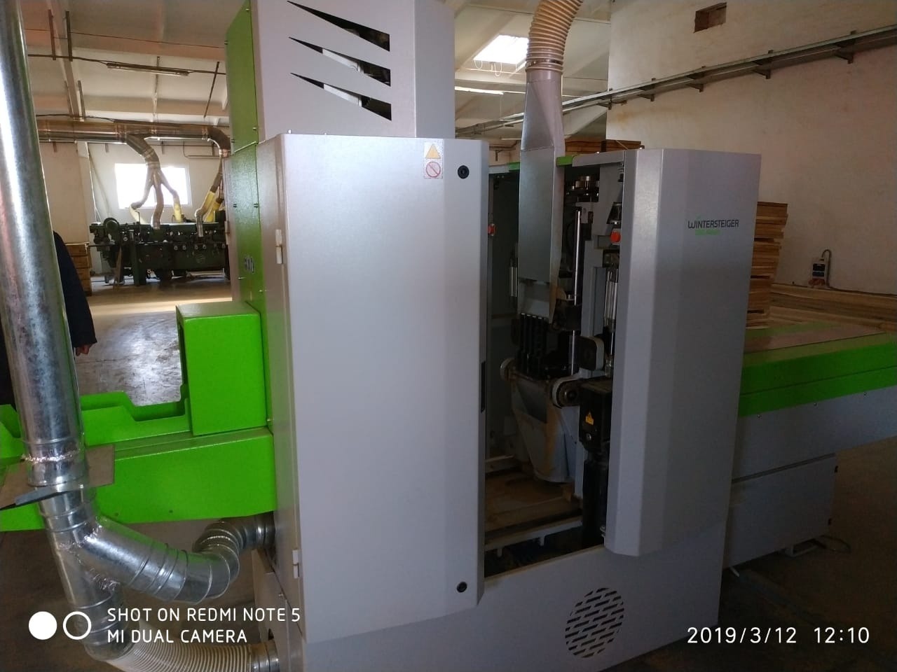 Рамный ламельный станок Wintersteiger DSG Notum + MicroGrinder HT + TensionMaster ...