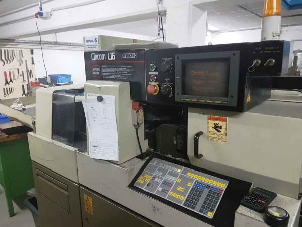 Прутковый токарный автомат Citizen L16 купить Б/У в Санкт-Петербурге по ...