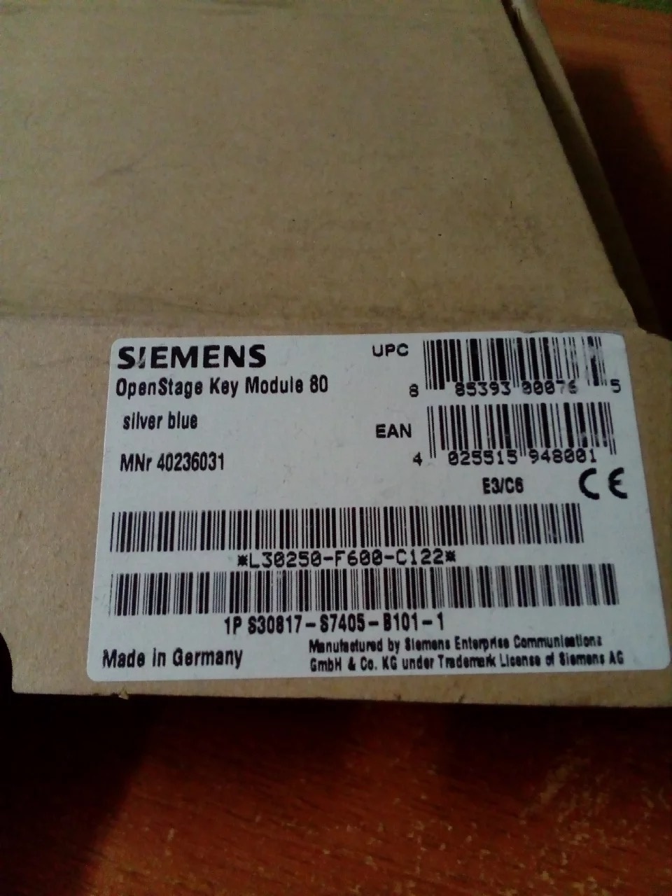 Клавишная приставка UNIFY (Siemens) Key Module 80 купить в Кировске по цене 11 000 руб. - Биржа ...