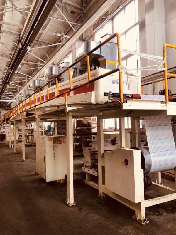 Термо-клеевая валковая машина для нанесения жидкого клея на ...